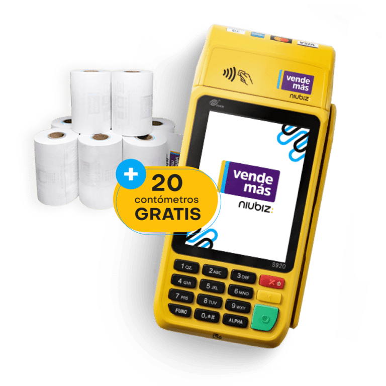 ¡Con tu POS VendeMás Niubiz haz crecer tu negocio!