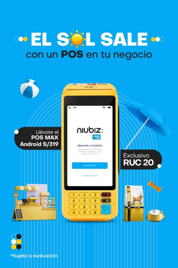 ¡Compra tu POS Niubiz VendeMás! Entérate aquí