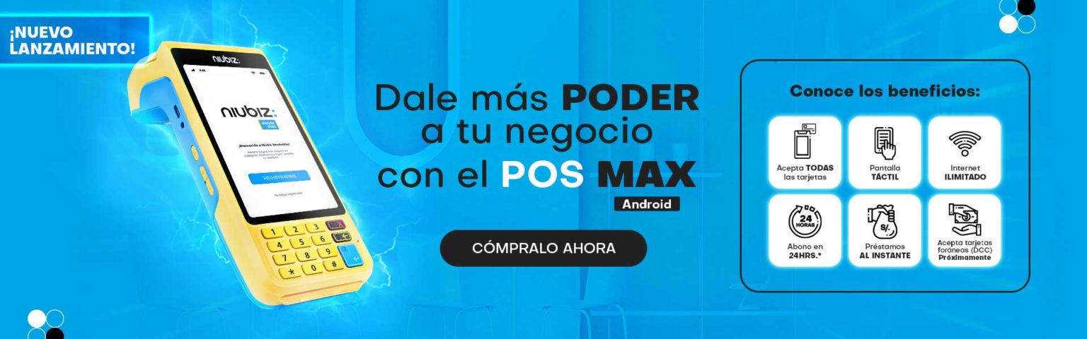 ¡Compra tu POS Niubiz VendeMás! Entérate aquí