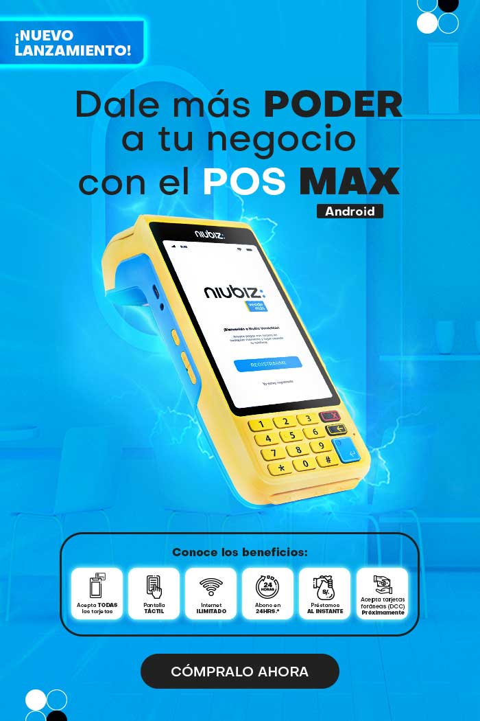 ¡Compra tu POS Niubiz VendeMás! Entérate aquí